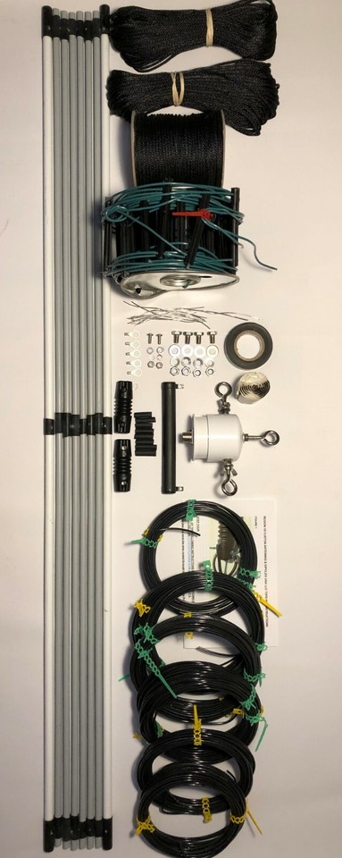 ASSEMBLED 90’ T3FD TERMINATED 3 Wire FOLDED DIPOLE ANTENNA MARS HAM ALE ...