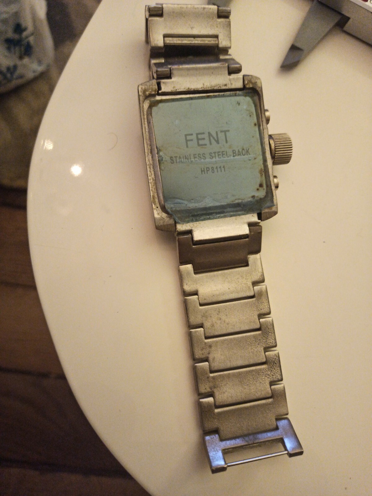 Montre fent Quartz Style Tank Chronograph Fonctionne | eBay