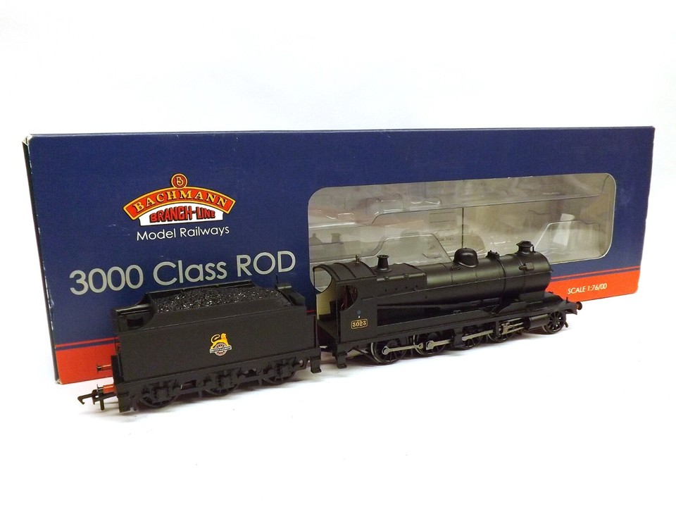Bachmann 31-127 3000 Class ROD Locomotive 3023 BR Early Black (OO ...