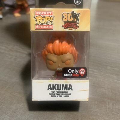 Funko Street Fighter Pocket POP Video Games Akuma Exclusive Keychain ...