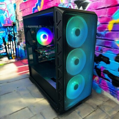 ARGB Gaming Desktop Computer i7 PC 32GB RAM 1TB SSD RTX 3050 W11P ...