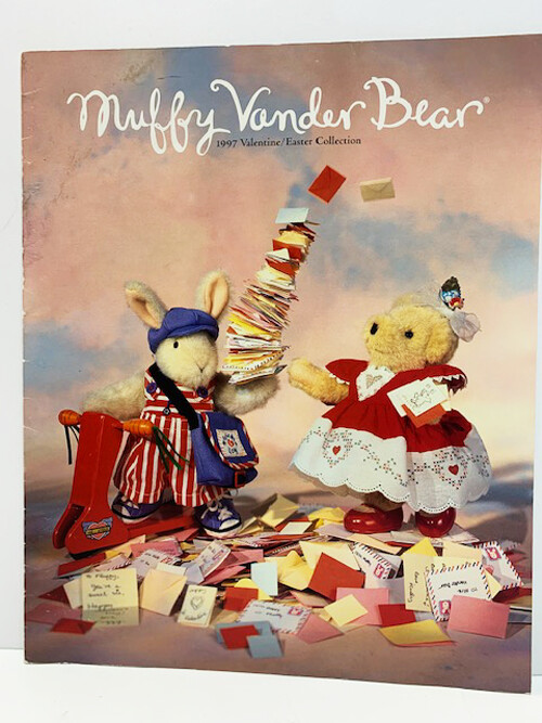 New North American Muffy Bear Bunny 1997 Valentine Easter Collection ...
