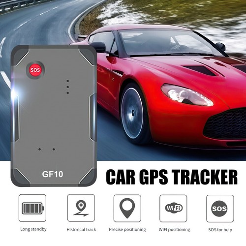GF10 Mini Magnetic GPS Tracker Real Time Tracking Car Locator Device ...