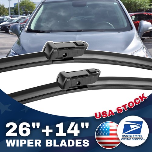 OEM Quality Windshield Wiper Blades Streak-Free Spotless 26inch+18inch ...