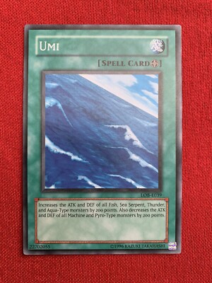 Umi (LOB-E039) Yu-Gi-Oh! Field Spell Card | eBay UK