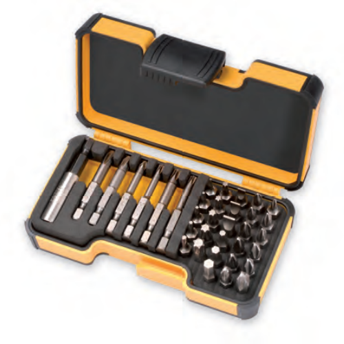 Felo 35 Pc. Bit Set 1″ & 2″ Torx Bits Set w/ Case – 63529 - Lifetime ...