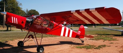 STOL King Preceptor USA Private Airplane Wood Model Replica Large Free ...