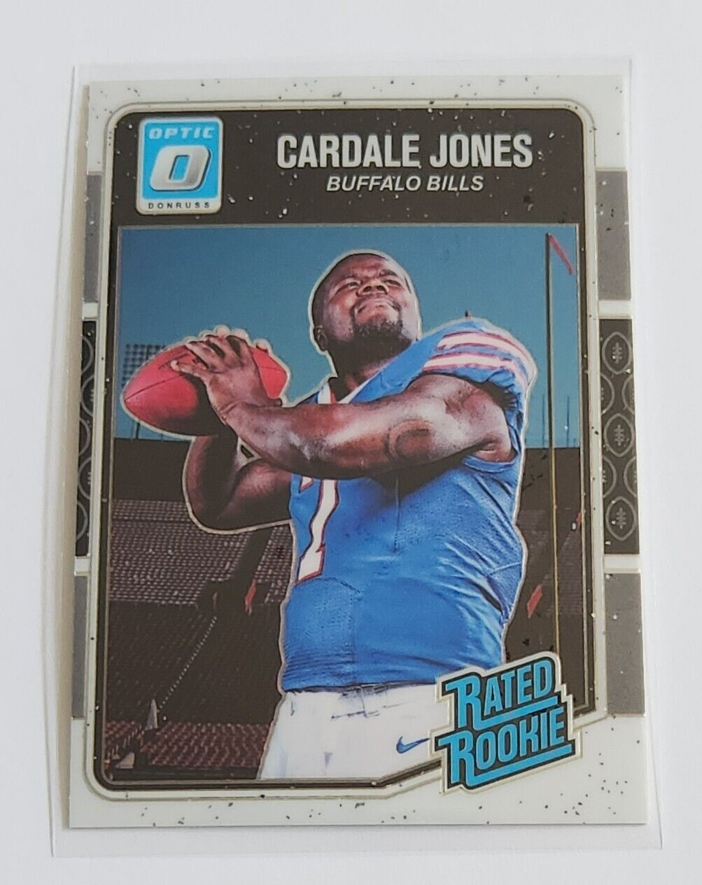 2016 PANINI FOOTBALL CARDALE JONES RATED ROOKIE CHROME CARD #155 | eBay