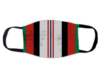 Face Mask Afghanistan Service Medal US FLAG US NAVY Washable/Reusable ...