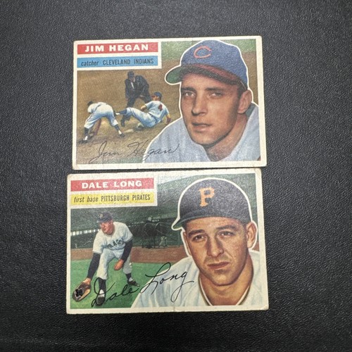 1956 Tops Baseball Card Lot Of 2 | eBay