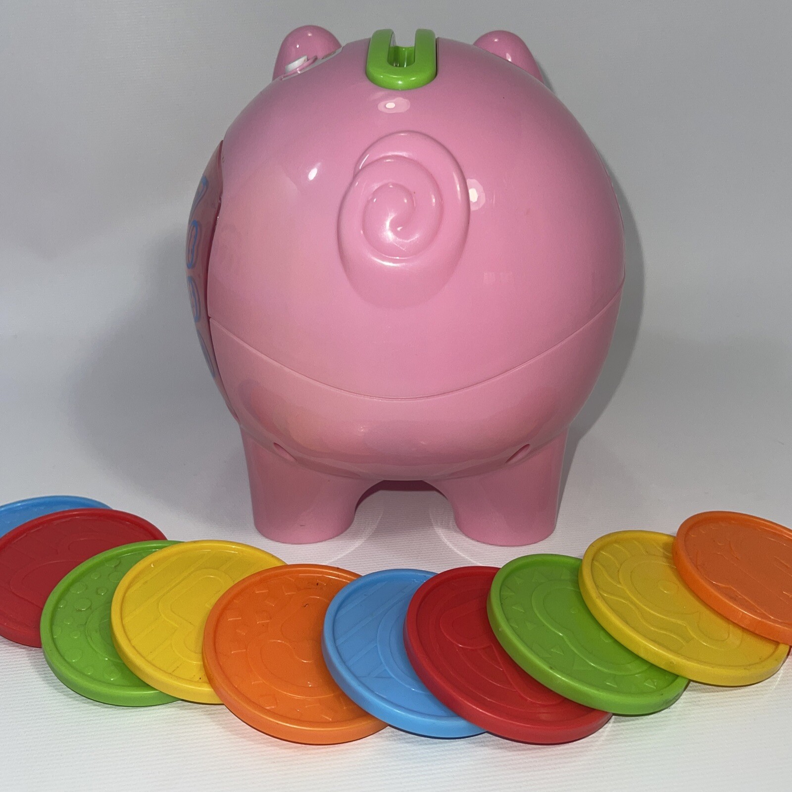 Leapfrog Remote +Fisher Price Laugh 'n Learn Musical Pig Piggy Bank ...