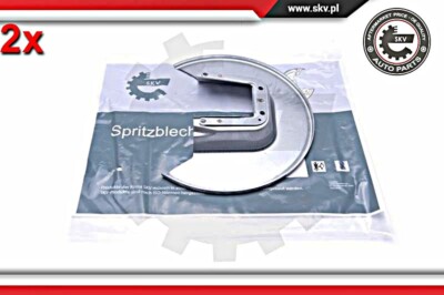 2x Rear Brake Disc Splash Panel For PEUGEOT 206 Cc Sw 99-09 420977 | eBay