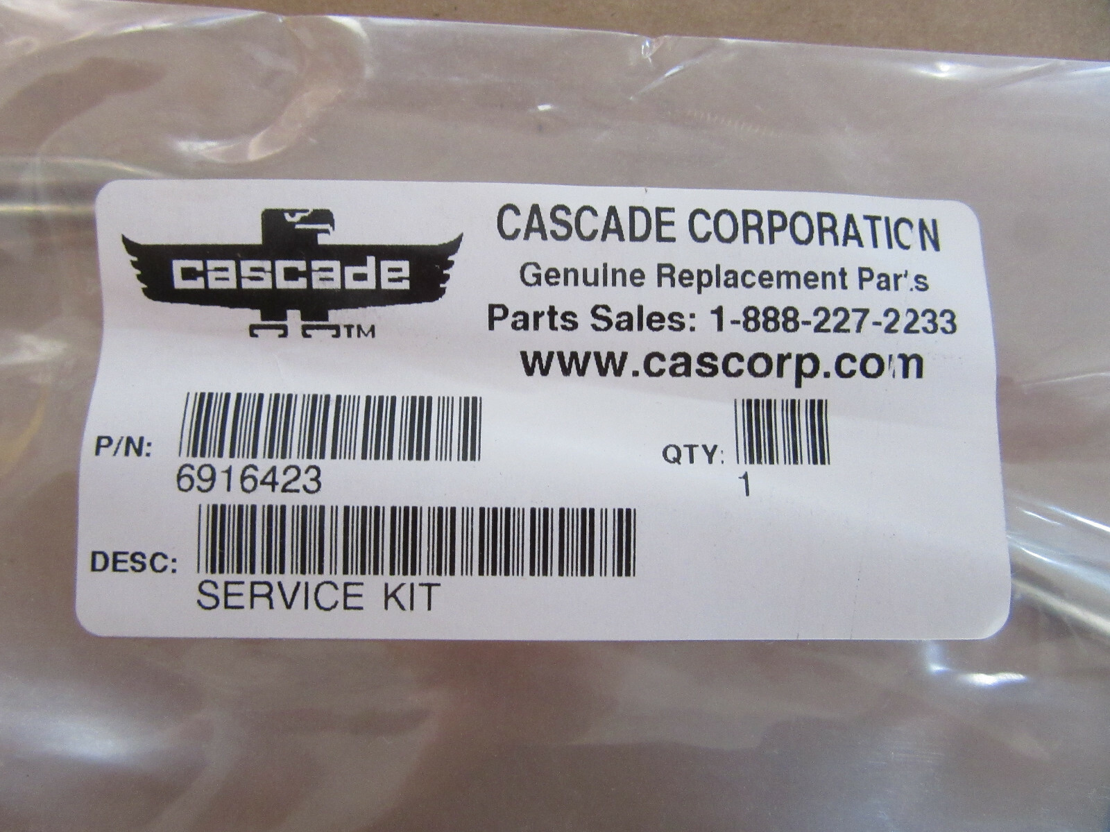 Cascade 6916423 Service Kit 6915450 R-1 NEW!!! in Sealed Bag | eBay