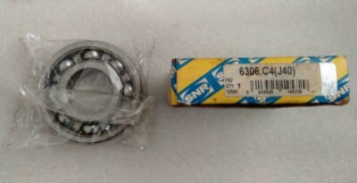 6306 C4 Deep Groove Radial Ball Bearing with C4 Clearance 30x72x19 MM ...