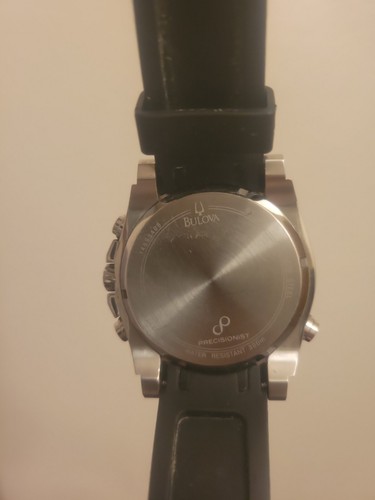 Bulova Precisionist Men's Black Watch - 98b172 for sale online | eBay