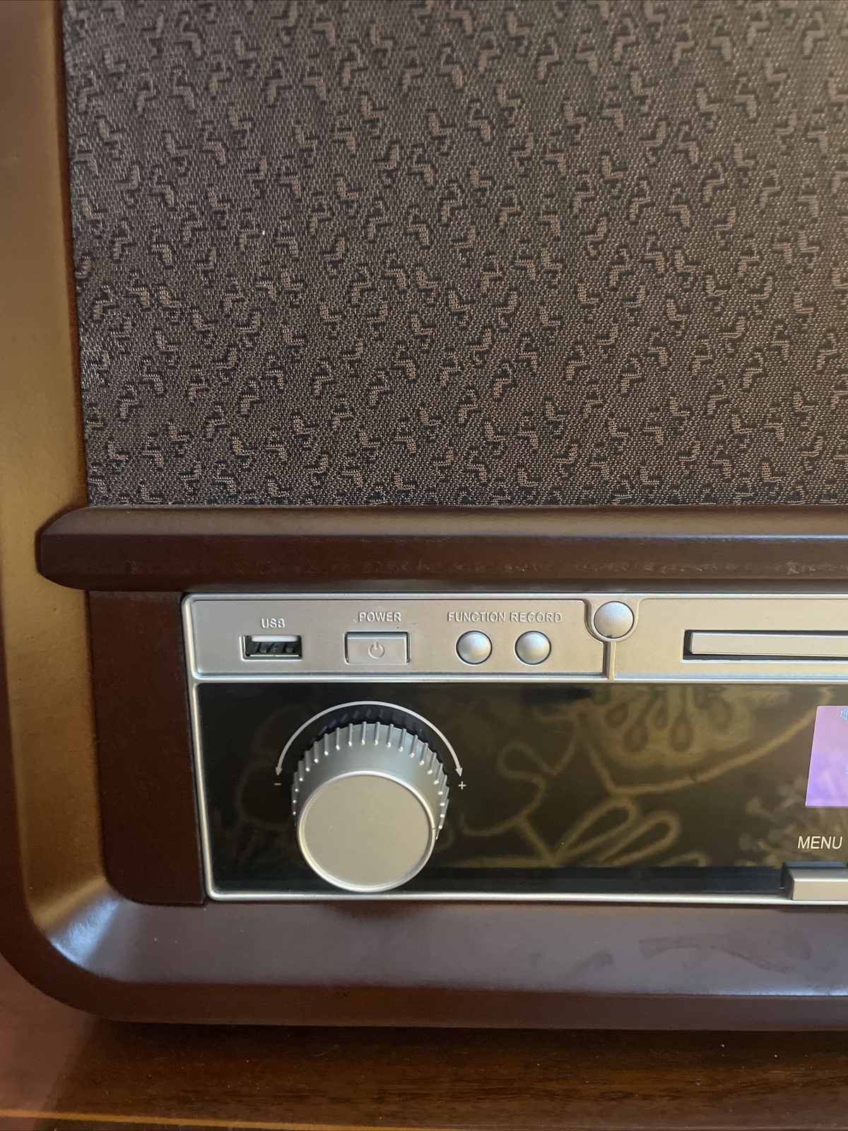 Zennox G3435 Retro Turntable Music Centre with DAB/USB/CD - Wooden for ...