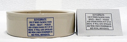 RED WING POTTERY MINI 5 GALLON KOVERWATE R W C S 1999 COMMEMORATIVE | eBay