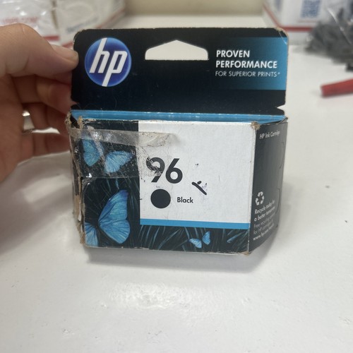Genuine OEM HP 96 C8767WN Black Inkjet Cartridge Deskjet JAN 2016 | eBay