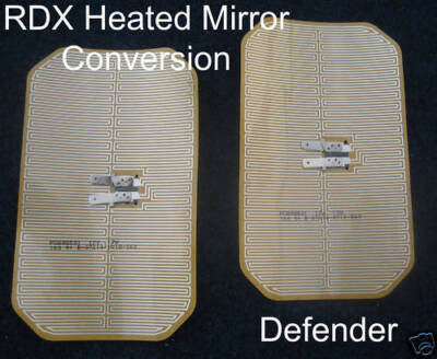 RDX Heated Mirror kit LandRover 90/110 Defender NEW | eBay UK