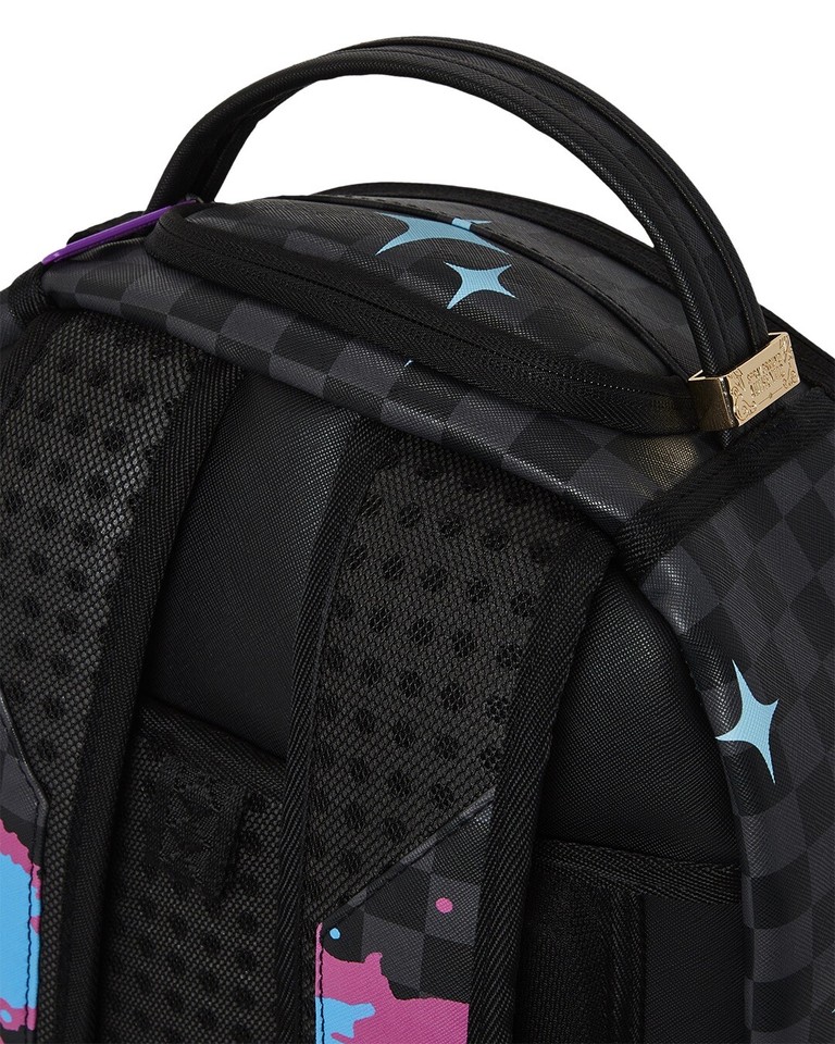 SPRAYGROUND NARUTO SASUKE Splash BACKPACK Vegan Leather Bag Pack School ...