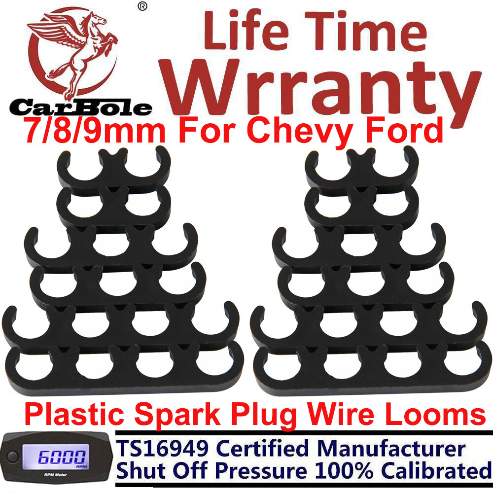 12X Ignition Wire Lead Brackets Separators Spark Plug Wires suit 7 8 ...