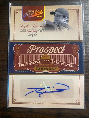 A78,174 - 2011 Prime Cuts Prospect Signatures Gold #TG Taylor Guerrieri ...