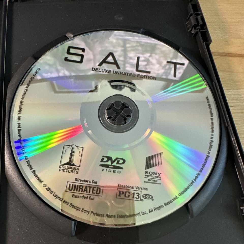 Salt (DVD, 2010) Special Unrated Edition Angelina Jolie Like New ...
