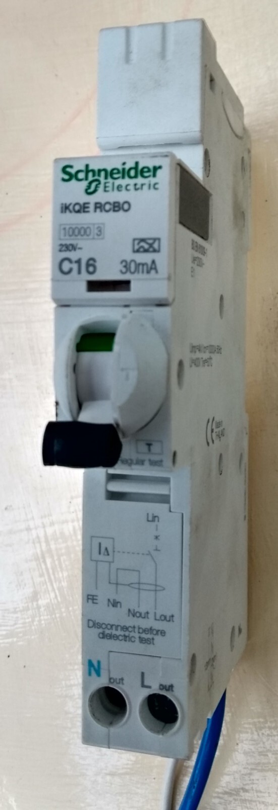 Schneider / Square D iKQE RCBO 30mA 32A, 20A, 16A, 6A Type C 10K ! New ...