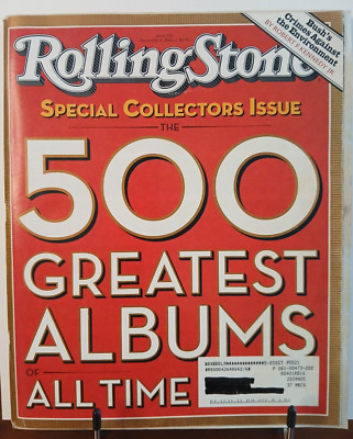 Rolling Stone Magazine #937 500 Greatest Albums Of All Time December 11 ...