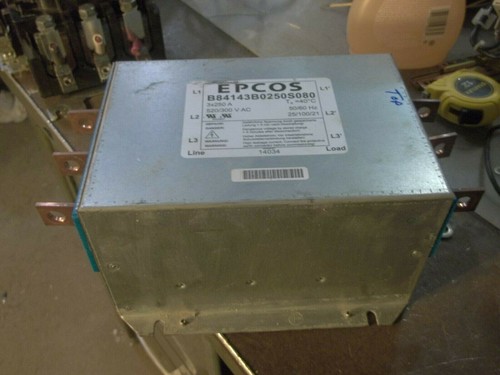 EPCOS B84143B0250S080 LINE FILTER 3X250A 520/300 VAC 50/60HZ (Q4) | eBay