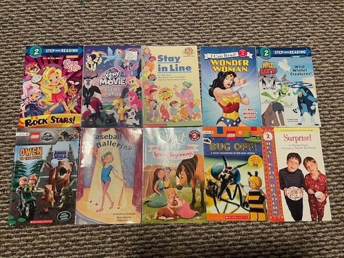 Lot of 10 Level 2 Ready to-I Can Read-Step into Reading-Learn Read ...