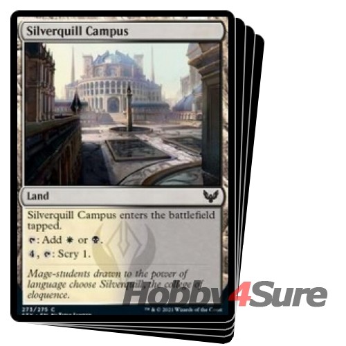 Silverquill Campus X4 M/NM Magic: The Gathering MTG Strixhaven: School ...