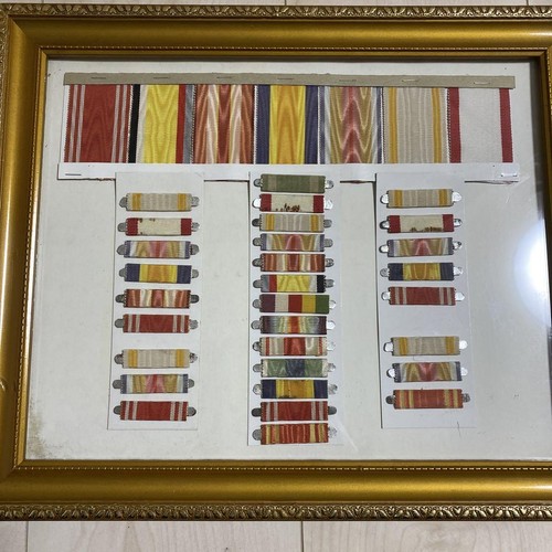 Former Japanese Army original beautiful Medal Ribbon set WWⅡ military ...