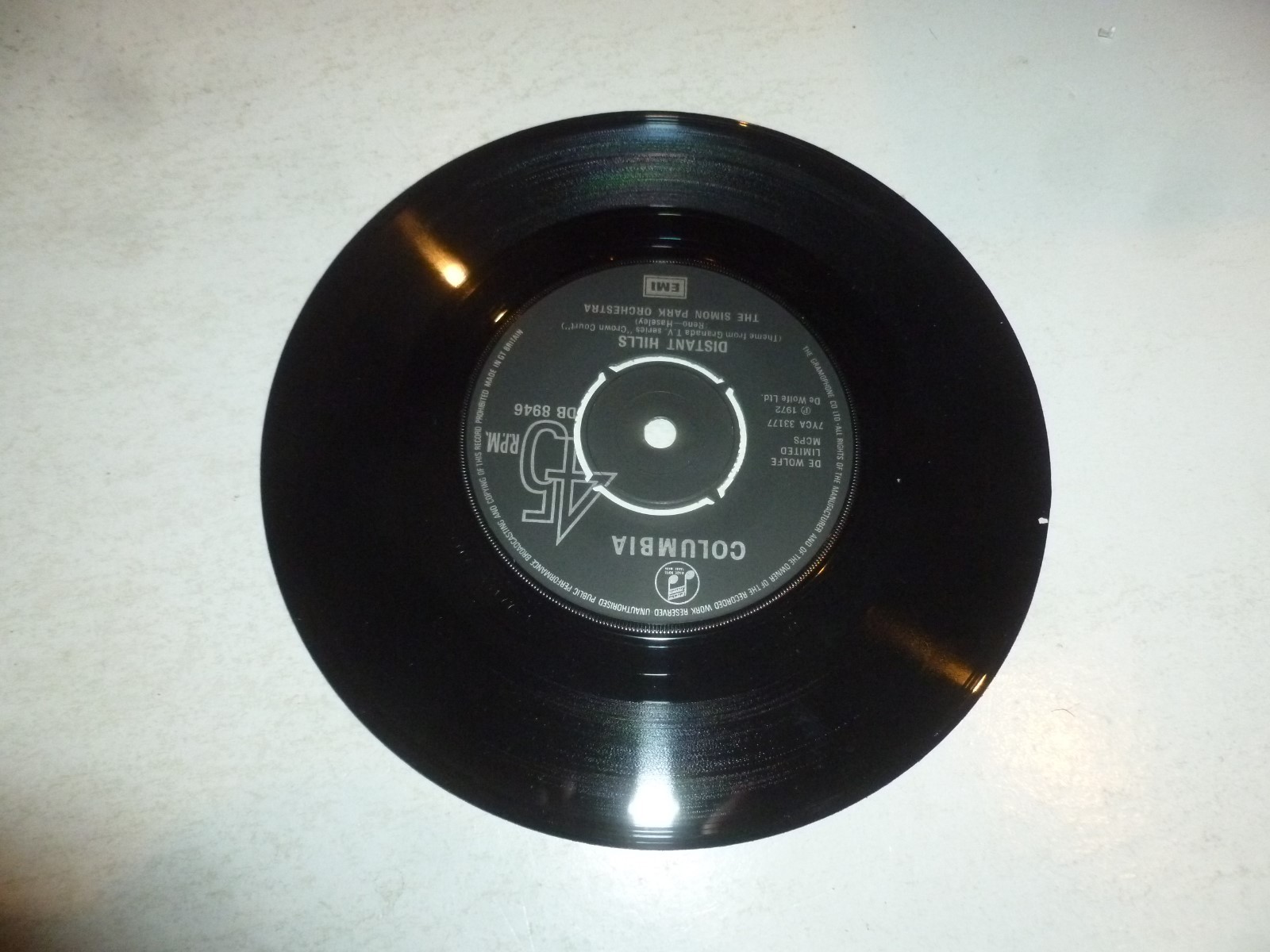 SIMON PARK ORCHESTRA - Eye Level - 1972 UK 2-track 7" Vinyl Single | eBay