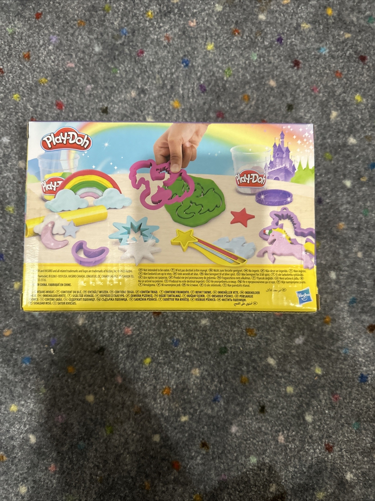 Play-Doh Magical UNICORN TOOL SET, 13 Piece Set, Includes 3 Dual Color ...