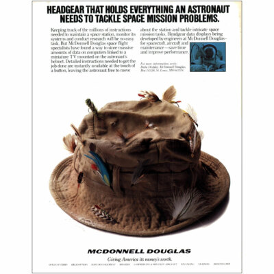 1988 McDonnell Douglas: Astronaut Tackle Space Mission Vintage Print Ad ...