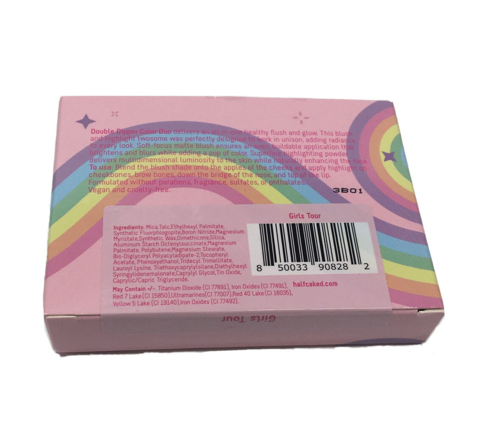 Half Caked Double Dipper Color Duo Girls Trip 0.20 Oz Blush ...