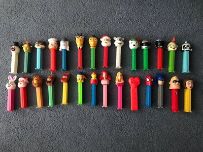 PEZ LOT of Random Vintage and Rare Pez Dispensers | eBay