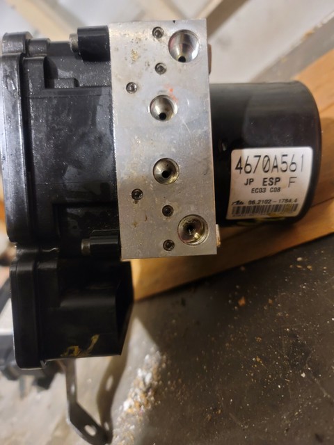 2010 Mitsubishi Lancer ABS Pump Control Unit 4670a461 for sale online ...