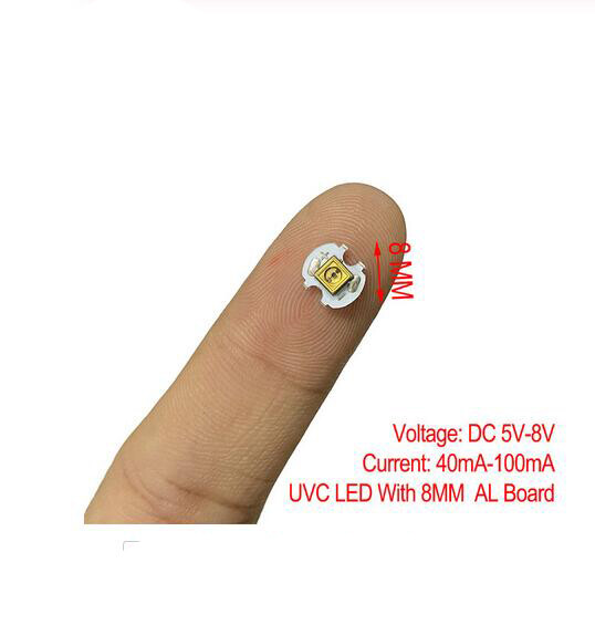 275nm Deep UVC LED Diode Lamp SMD beads UV Steriliza Board With 6V 12V ...