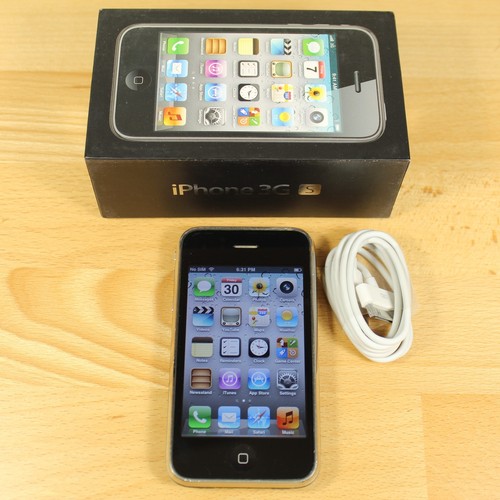 Rare Vintage Apple iPhone 3GS A1303 AT&T 3G Smartphone Black 16GB IOS 5 ...