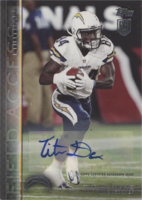 2015 Topps Field Access - Titus Davis #51 Autographs (AU, RC) for sale ...