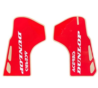 HONDA FORK GUARD GRAPHICS LAMINATED DECAL 2019-2023 CRF250 CRF450 CRF ...