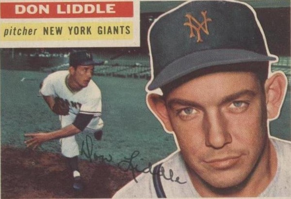 1956 Topps - #325 Don Liddle for sale online | eBay