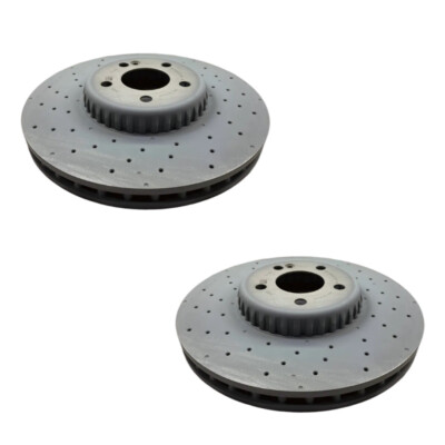 Mercedes-Benz Genuine AMG Brake Discs Pair Vented Front E-Class W213 ...