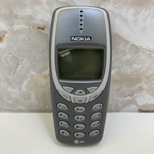 Nokia 3360 - Metallic Gray ( AT&T / TDMA Network ) Rare Cellular ...