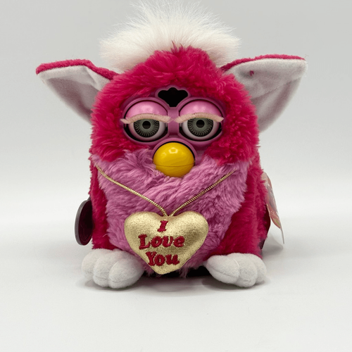 Hasbro Vintage 1999 Furby Limited Edition Valentine’s Day Gold Heart ...