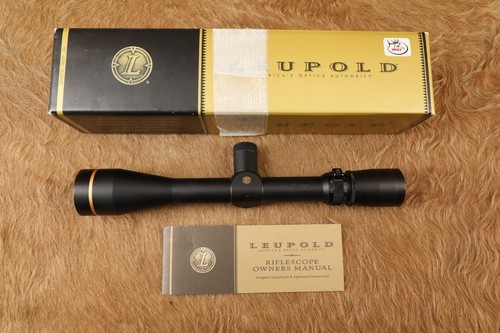 Leupold VARI-X III 3.5-10x 42mm Rifle Scope, Duplex Reticle, Gold ring ...