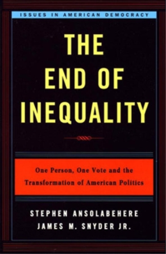 Stephen Ansolabehere James M. Snyder End of Inequality (Poche ...
