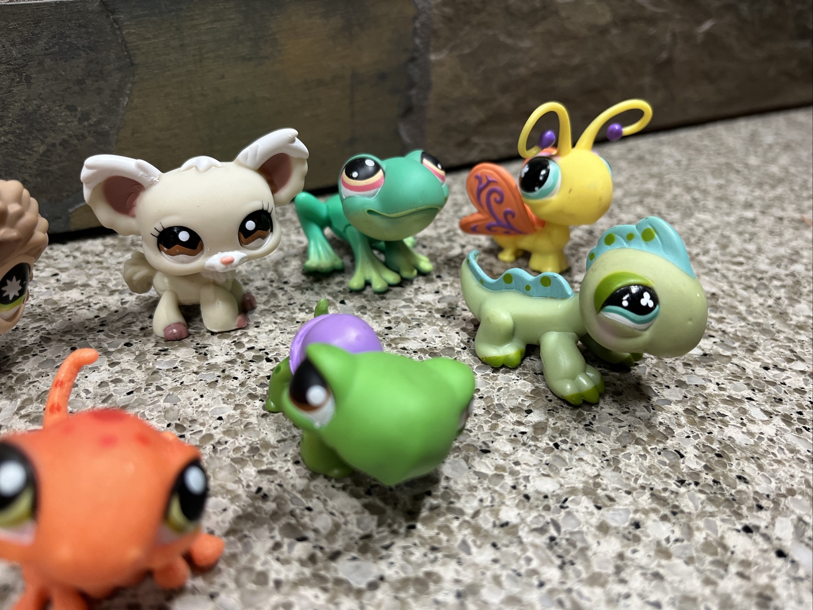 LPS Littlest Pet Shop Lot Oh 11 Hedgehog Frog Lamb Mouse Seahorse Skunk ...
